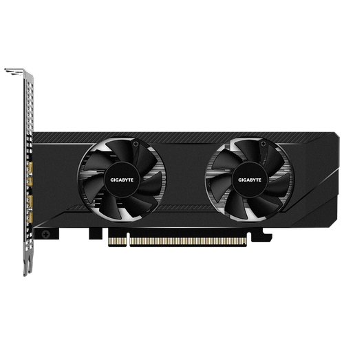 Видеокарта GIGABYTE Radeon RX 6400 D6 LOW PROFILE 4G (GV-R64D6-4GL), Retail