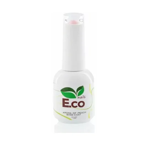 E.co nails Базовое покрытие Aroma Base, aroma of peach, 10 мл