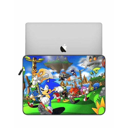 Чехол для ноутбука Соник - Sonic