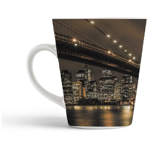 Кружка-латте CoolPodarok Бруклинский мост
