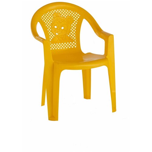Кресло детское "Мишутка", желтое