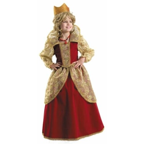 Маскарадные костюмы для детей "Королева", размер 28, рост 110 см