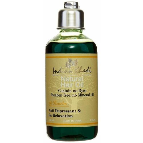 Масло для волос 18 трав (hair oil) Indian Khadi | Индиан Кади 200мл
