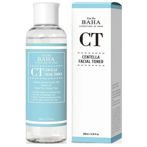 Восстанавливающий тонер с центеллой Cos De BAHA CT Centella Facial Toner