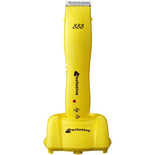 Riff Exclusive7 Watt Машинка для стрижки жёлтая аккум/сеть нож 40 мм 4 насадки