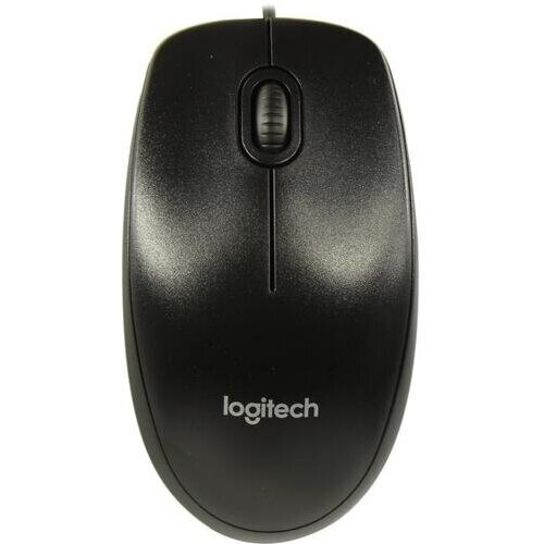 Мышь проводная Logitech B100 Optical Mouse