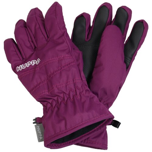 Перчатки  Huppa, размер 5, фиолетовый, бордовый