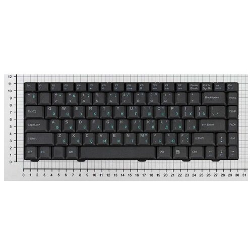 Клавиатура для ноутбука Asus F80 X82 X85 черная