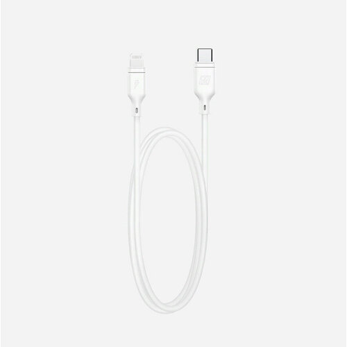 Кабель Momax ZERO USB-C to Lightning Cable (2.0M) - белый(DL38W)