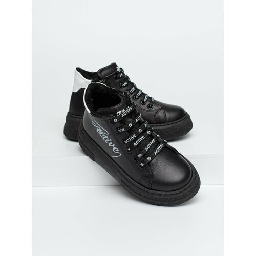 Ботинки Tikar, размер 31, черный