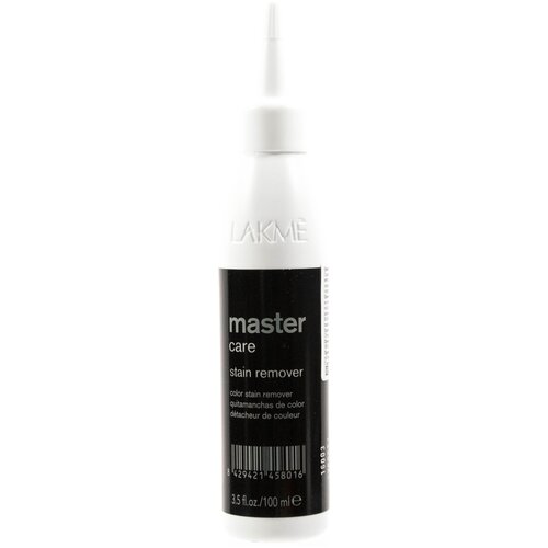 Lakme Master средство для удаления остатков краски с кожи care stain remover, 100 мл