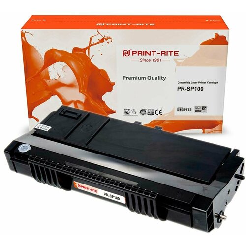 Картридж лазерный Print-Rite TFR864BPU1J PR-SP101E SP 101E черный