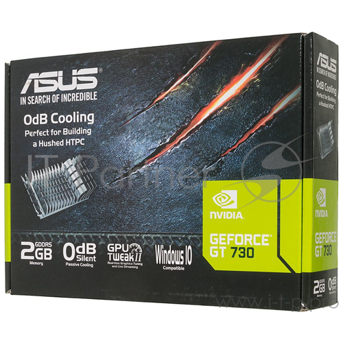Видеокарта ASUS GeForce GT 730 2GB (GT730-SL-2GD5-BRK), OEM