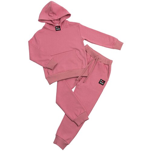 Комплект одежды Twins, размер 32 (122-128), розовый