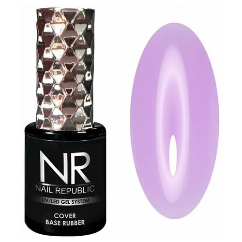 Nail Republic Базовое покрытие Cover Rubber Candy Base, №60, 10 мл, 100 г