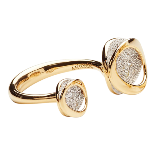 Кольцо Antonini, желтое золото, 750 проба, бриллиант, размер 17