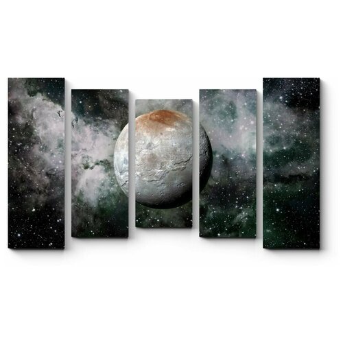 Модульная картина Спутник Плутона 180x108