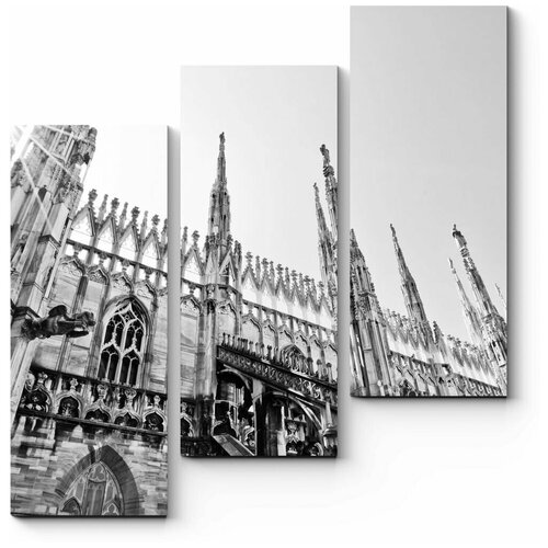 Модульная картина Миланский собор 60x64