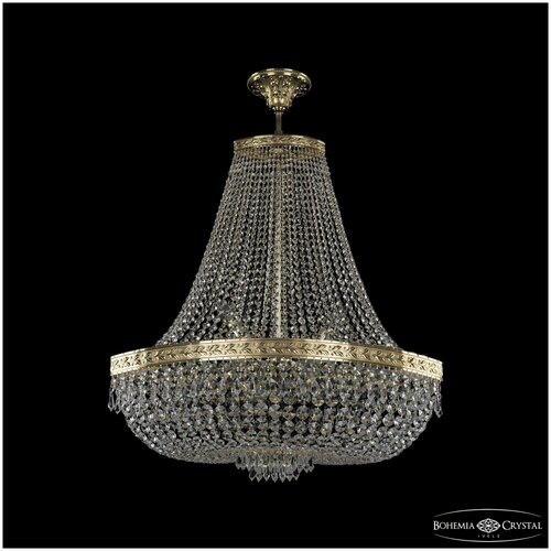 Люстра Bohemia Ivele Crystal 1927 19273/H2/70IV G, E14, 480 Вт, кол-во ламп: 12 шт., цвет: золотой