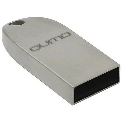 Флешка Qumo Cosmos 64Gb, USB 2.0, Серебристый QM64GUD-Cos-s