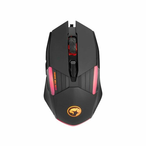 Мышь Marvo M291, игровая, проводная, оптическая, подсветка, 6400 dpi, USB, 1.5 м, чёрная