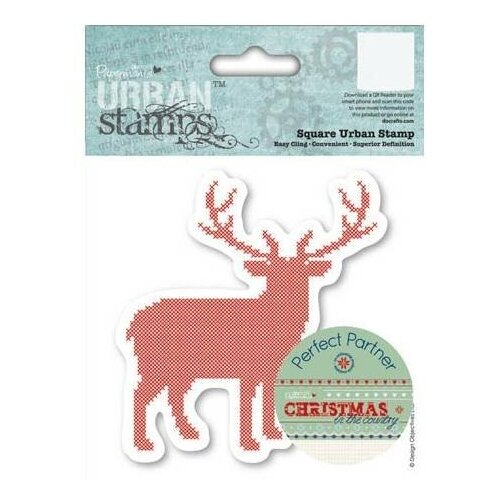 Штамп Олень Christmas in the Country 10,2 x 10,2 см DOCRAFTS PMA907179