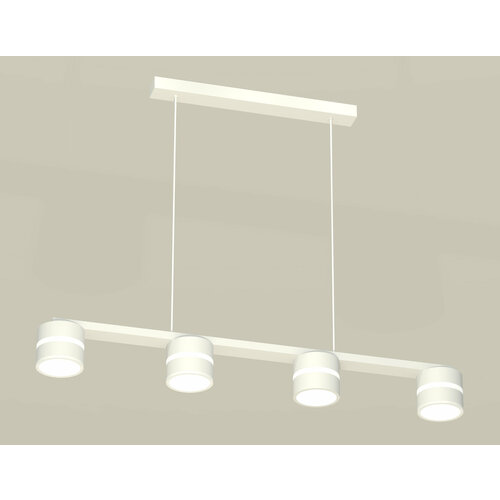 Комплект подвесного светильника с акрилом Ambrella light XB9151203/4 SWH/FR белый песок/белый матовый GX53 (C9151, N8444)