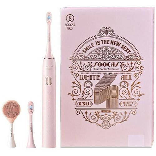 Электрическая зубная щетка Xiaomi Soocas X3U Set, розовый