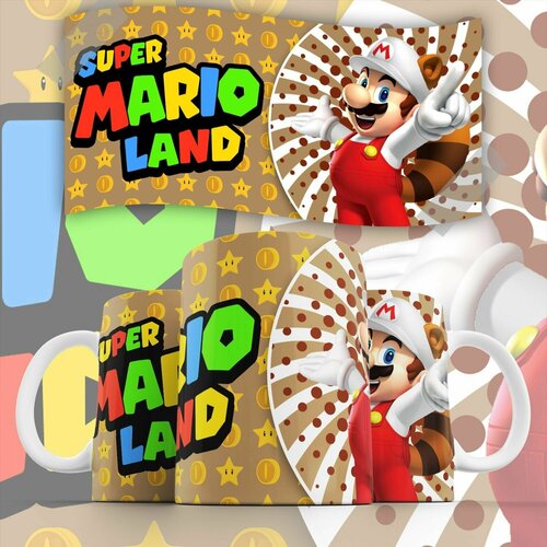 Кружка "Марио / Mario / Super Mario Bros" Forte Print 330мл