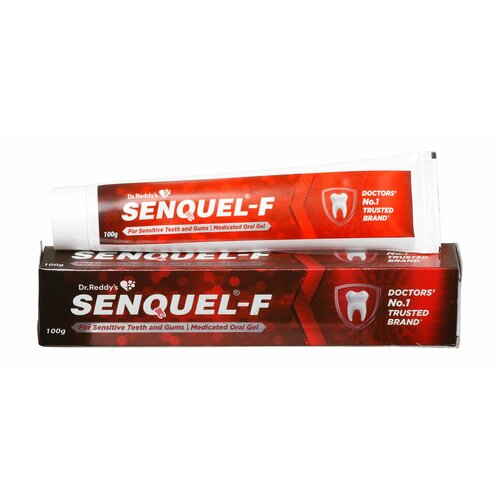SENQUEL-F Gel, Dr. Reddy's (Гель сенквел-ф, для чувствительных зубов и десен), 100 г.