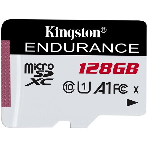 Карта памяти Kingston microSDXC 128 ГБ Class 10, A1, UHS-I U1, R/W 95/30 МБ/с, 1 шт., черный