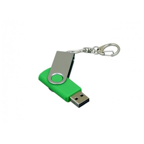 Флешка для нанесения Квебек (8 Гб / GB USB 2.0 Зеленый/Green 030 Flash drive VF- 501)