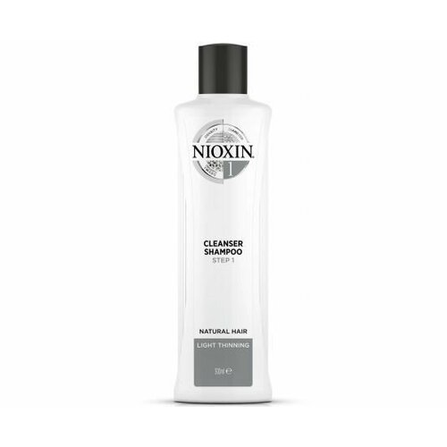 Nioxin System 1 Cleanser Очищающий шампунь для тонких и нормальных волос (Система 1) 300 мл