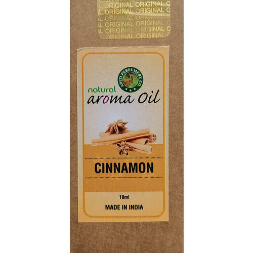 CINNAMON Natural Aroma Oil, Aditi Perfumery (корица натуральное ароматическое масло), 10 мл.