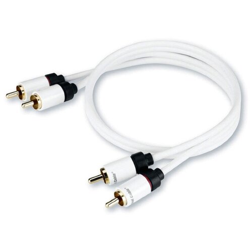 Кабель аудио 2xRCA - 2xRCA Real Cable 2RCA-1 2.0m