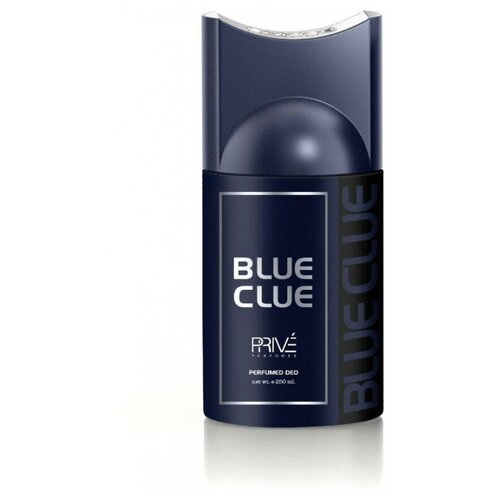 Мужской парфюмированный дезодорант Prive BLUE CLUE 250 мл