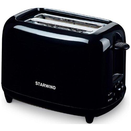 Тостер Starwind ST7002 700Вт черный