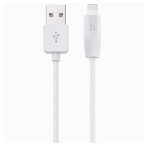 USB дата кабель Lightning, HOCO, X1, 2M, белый