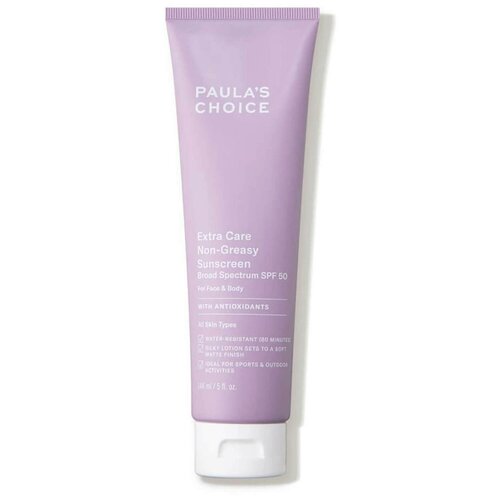 Paula's Choice Легкий солнцезащитный крем Extra Care Non-Greasy Sunscreen SPF50, 148 мл