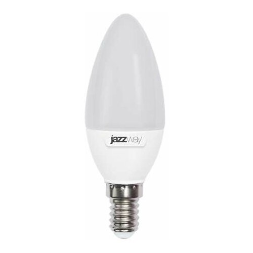 Лампа светодиодная PLED-SP C37 7Вт свеча 3000К тепл. бел. E14 530лм 230В JazzWay 1027818-2 (9шт.)