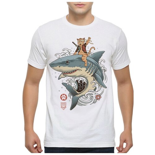 Футболка DS Apparel, размер 2XL, белый