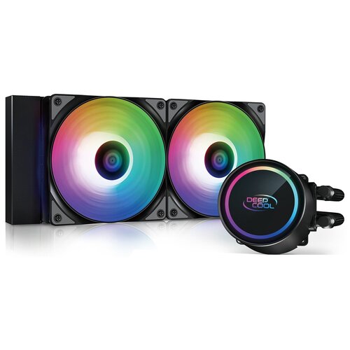 Система водяного охлаждения для процессора Deepcool Gammaxx L240 A-RGB, черный