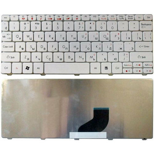 Клавиатура для ноутбука ACER KB. I100A.078 Белая