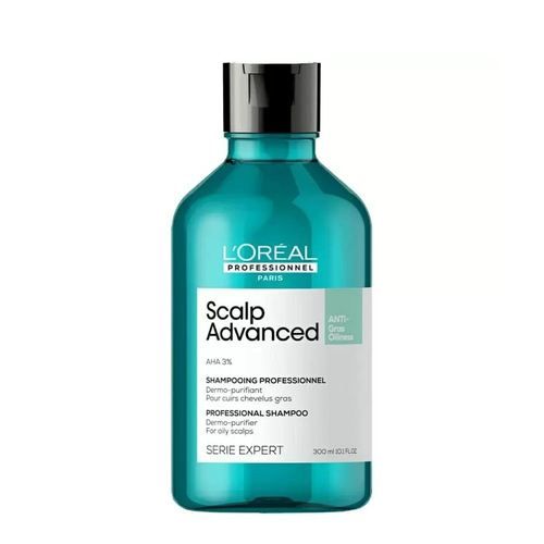 Loreal Scalp Advanced Shampoo - Шампунь для волос склонных к жирности 300 мл