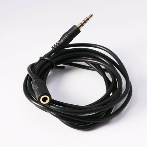 Удлинительный кабель 6 м для петличного микрофона разъем 3,5 мм Fotokvant MAC-11
