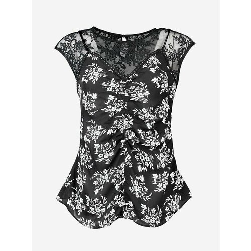 Блуза GUESS, размер XS, черный