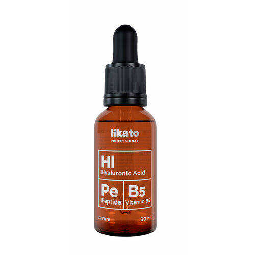 Сыворотка для лица с лифтинг-эффектом Likato Professional Hyaluronic Acid Peptid Vitamin B5 Serum /30 мл/гр.