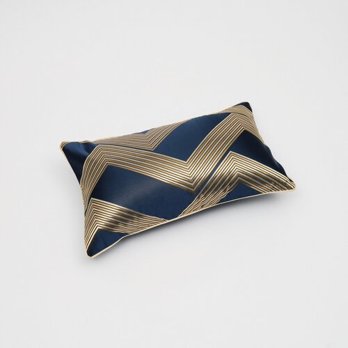 Декоративная подушка La Maison de Domitille Oxford Navy 30x50 см