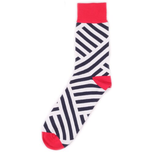 Носки Burning Heels Дизайнерские носки Burning Heels - Diagonal Stripes, размер 39-41, черный