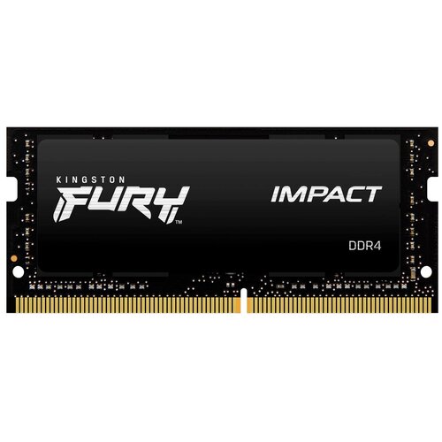 Оперативная память Kingston FURY Impact 8 ГБ DDR4 3200 МГц SODIMM CL20 KF432S20IB/8